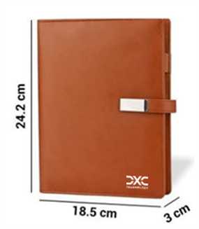 Planner with Power Bank