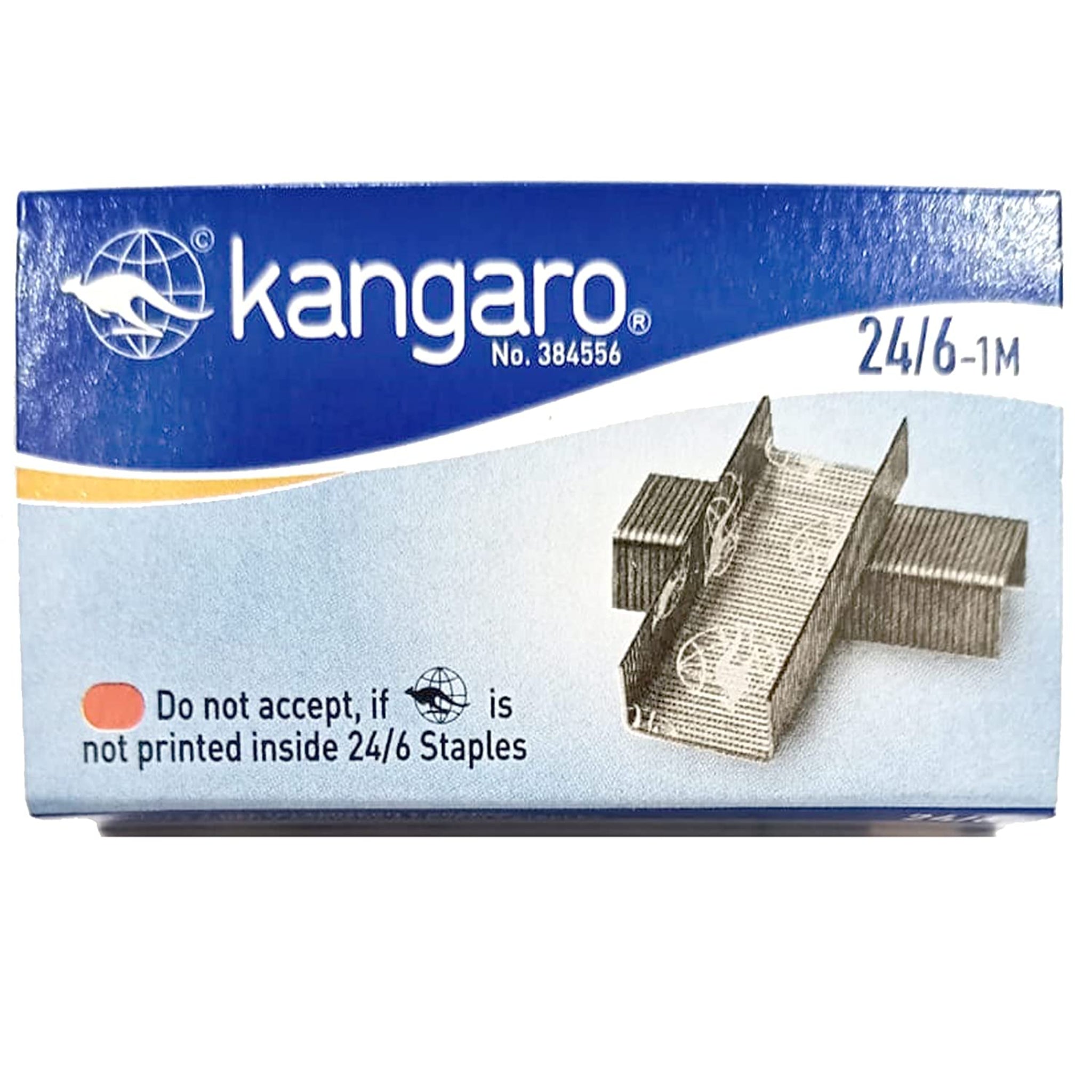 Kangaro Staple Pins No 24/6, 20 Pack/Box