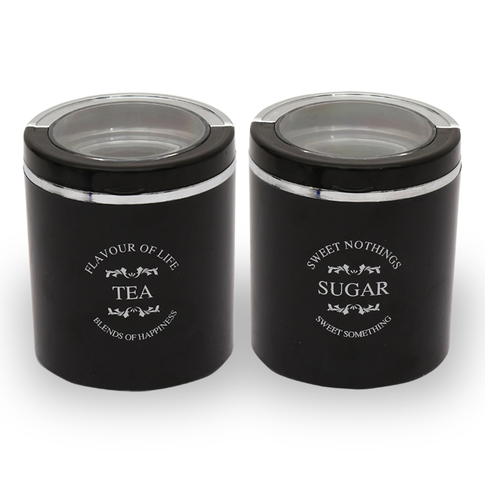 Jaypee Plus Classique Kitchen Container Set, Tea & Sugar, Pack of 2, B