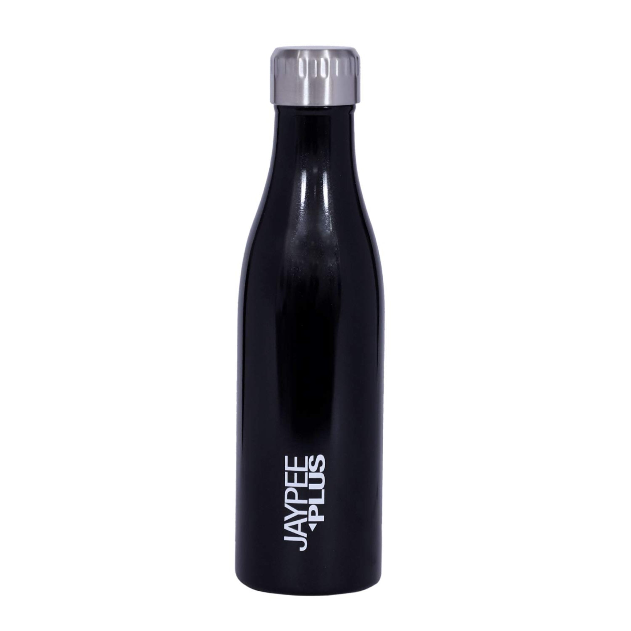 Jaypee Plus Sierra 750 Stainless Steel Water Bottle, 750 ml, Black